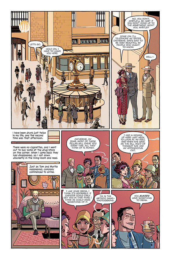 great gatsby coloring book