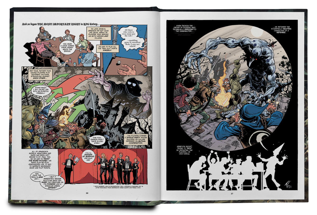 Gamemasters: The Comic Book History of Roleplaying Games – Clover Press