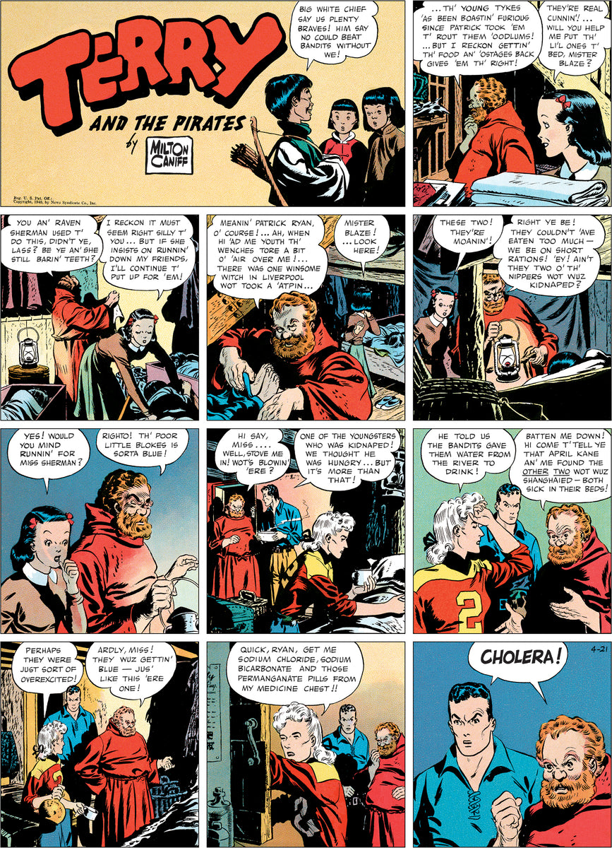 Terry and the Pirates: The Master Collection, vol. 6 – Clover Press