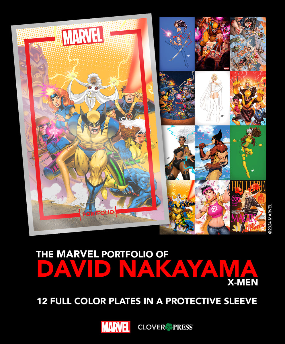 The Marvel Portfolio of David Nakayama - X-MEN – Clover Press