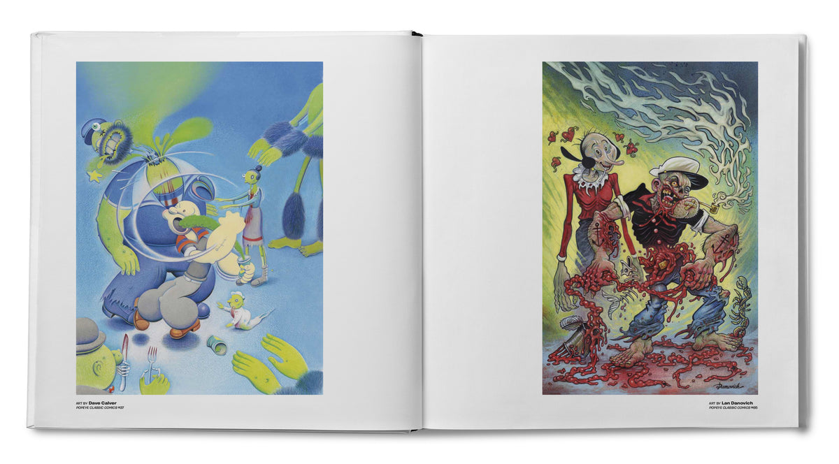 Popeye Variations: Not yer Pappy's Comics an' Art Book – Clover Press